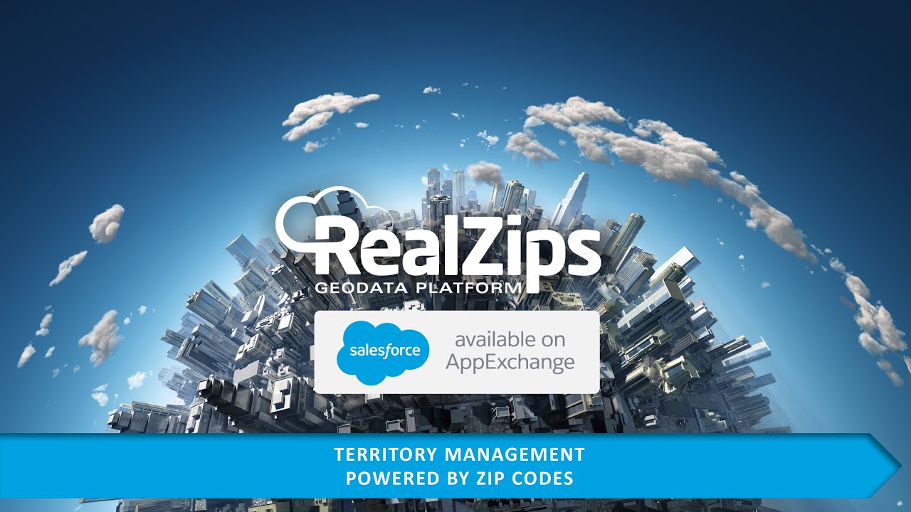 RealZips GeoData Platform for Territory Management in Salesforce ...