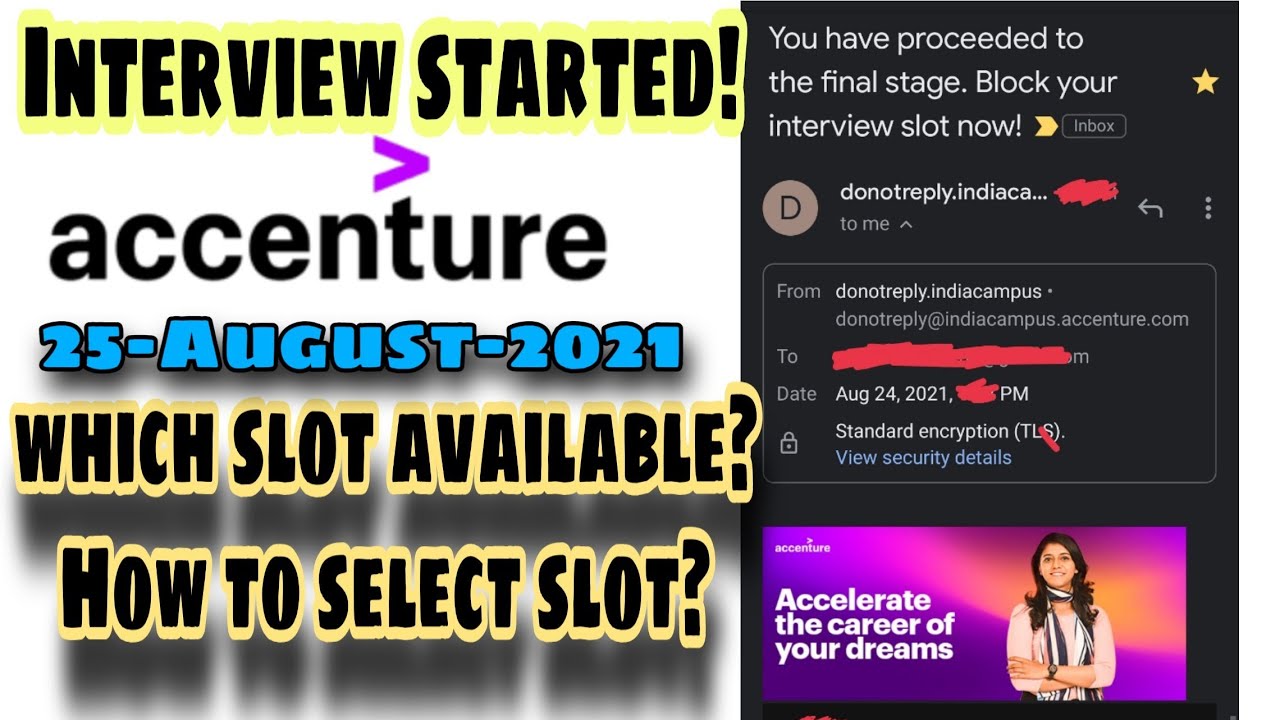 Accenture Interview Slot Booking | August 2021 | Accenture Interview ...