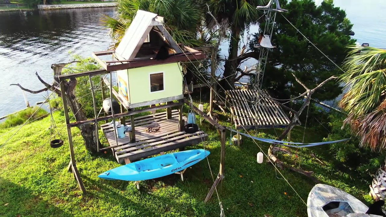 Hanging Around At Monkey Island, Homosassa Florida - YouTube