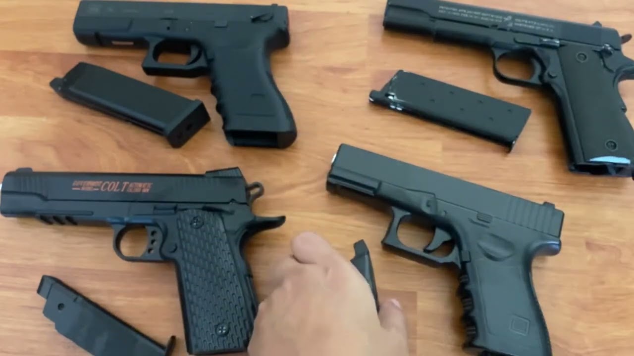 ทดสอบก่อนส่ง | WE G18C | Golden eagle 1911 | C10A | G15 | Choice BB Gun ...