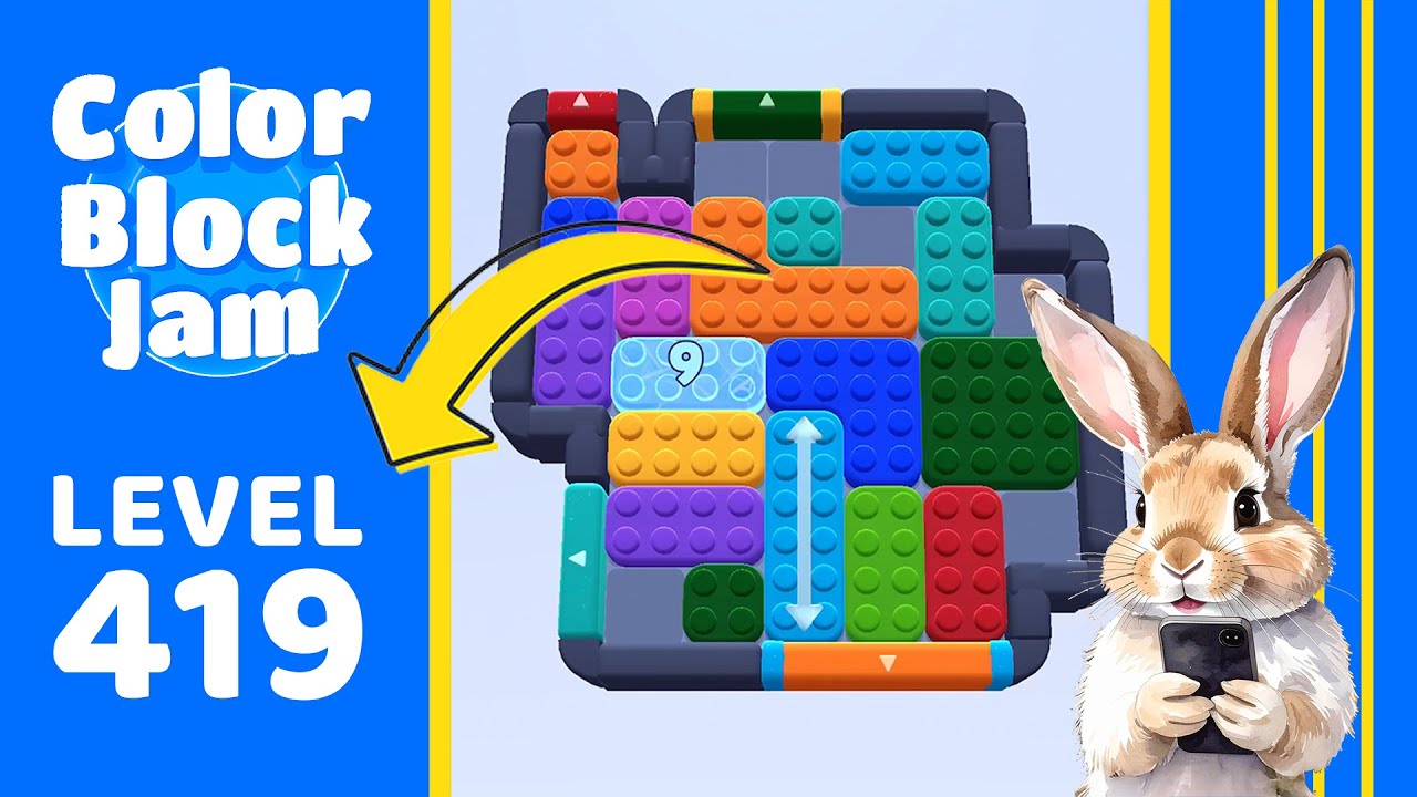 Color Block Jam Level 419 Solution Walkthrough - YouTube