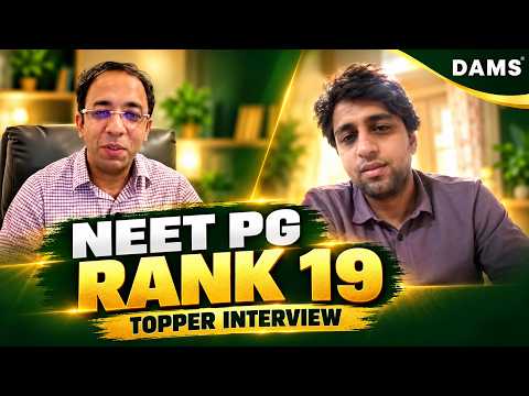 From GMC Srinagar to NEET PG Rank 19: The Secret Revealed