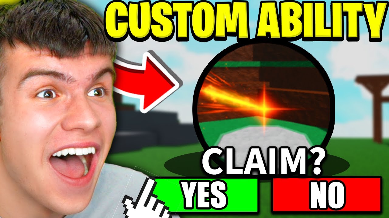 How To Get The CUSTOM ABILITY + SHOWCASE In Roblox ABILITY WARS! - YouTube