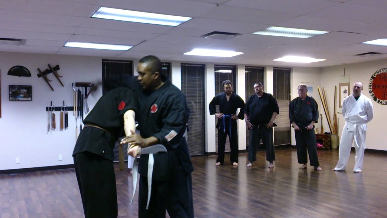 Advance Aiki Bu Ju Jitsu Rear Knife Defense - YouTube