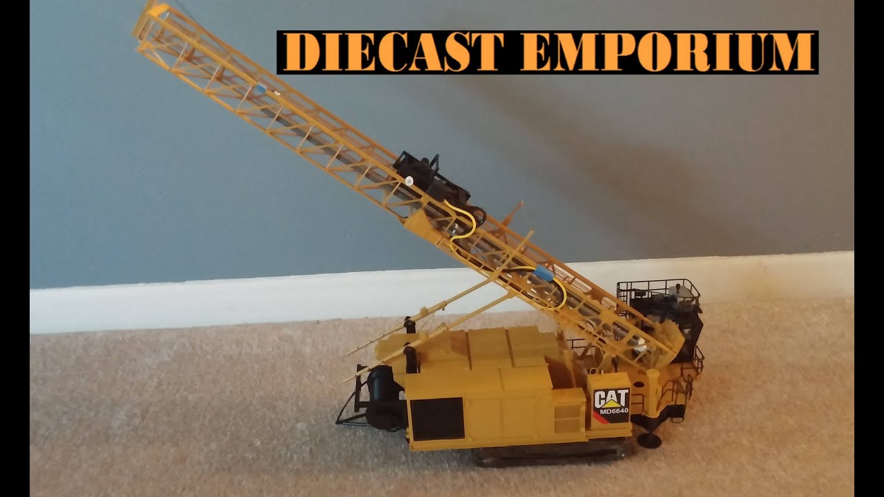 TWH Caterpillar MD6640 Rotary Blasthole Drill - YouTube