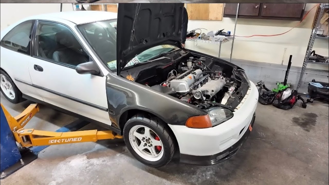 Honda EJ1 Gets K swap!!!! - YouTube