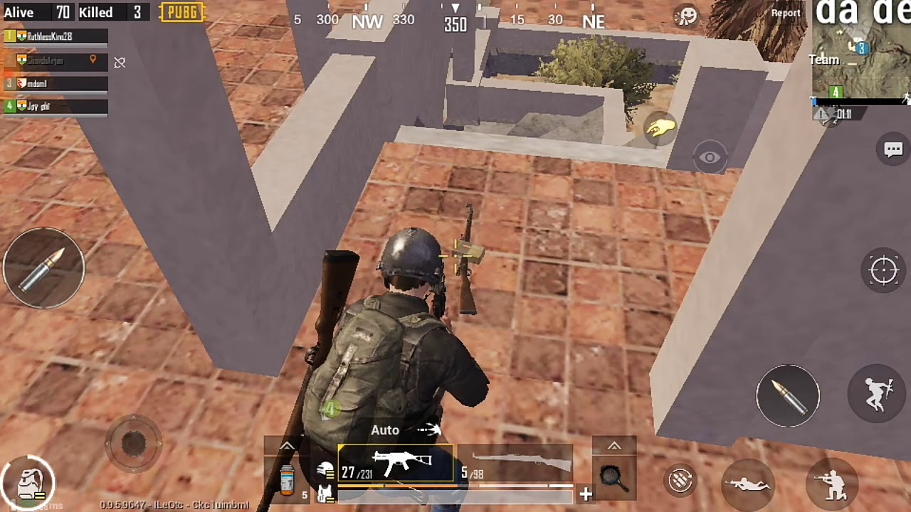 PUGB MOBILE Gameplay On Miramar Map #PUBG #MOBILE - YouTube