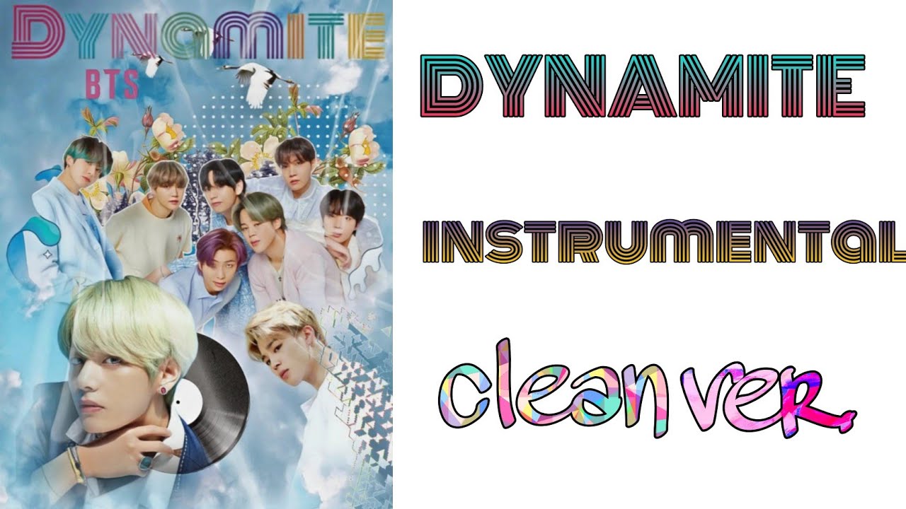 Dynamite instrumental clean - YouTube