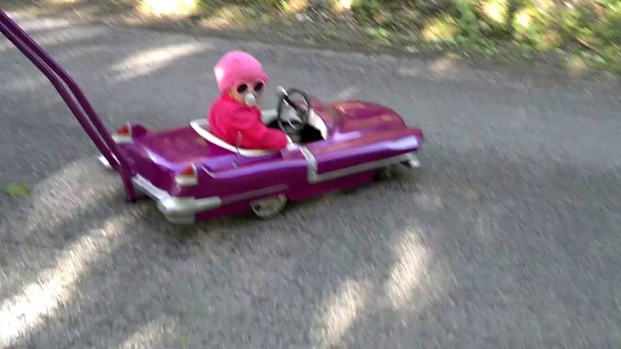 Kid Stroller hot rod, Cadillac custom - YouTube