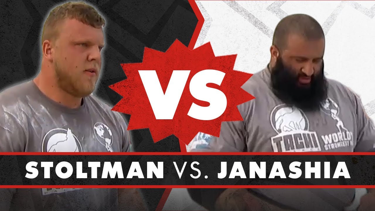 Stoltman 🆚 Janashia in the Loading Race | VERSUS | World's Strongest ...