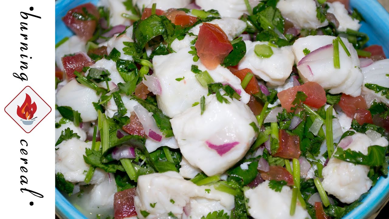 Pacific Cod Ceviche - Recipe - YouTube