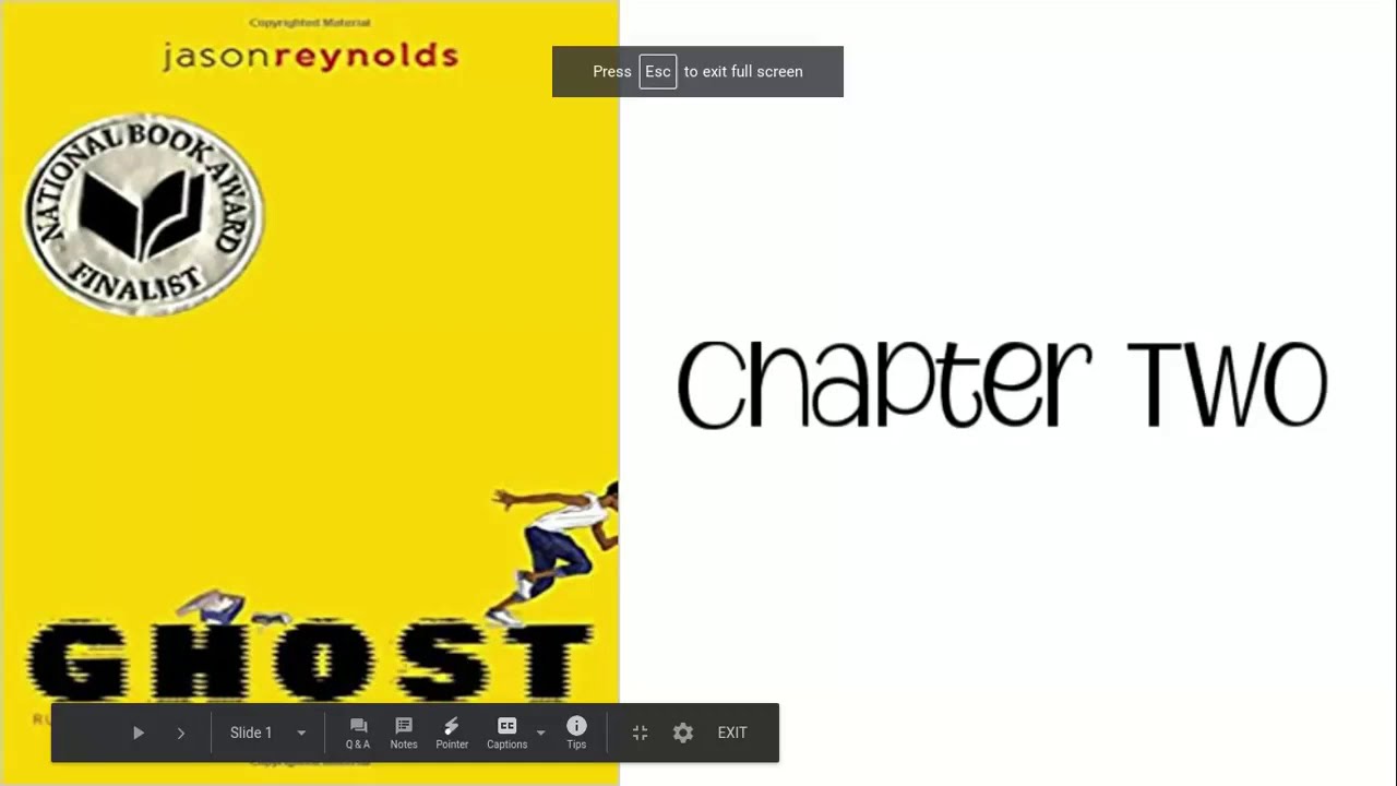 Ghost Ch. 2 Read Aloud - YouTube