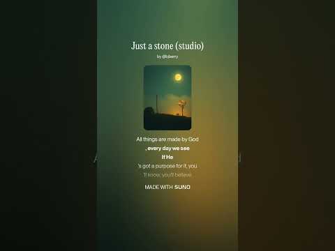 Just a stone (studio)