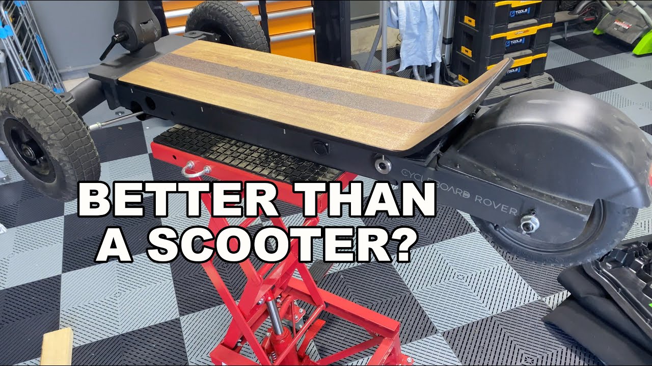 Rover Cycleboard G2 3 wheel electric vehicle - YouTube