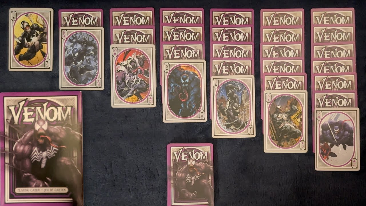 The VENOM Deck ~ ASMR Solitaire #596 - YouTube