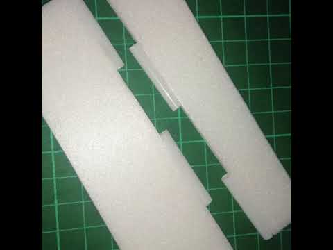 [ DIY ] How to make simple tube hinge for RC Plane (Ailerons, Rudder ...