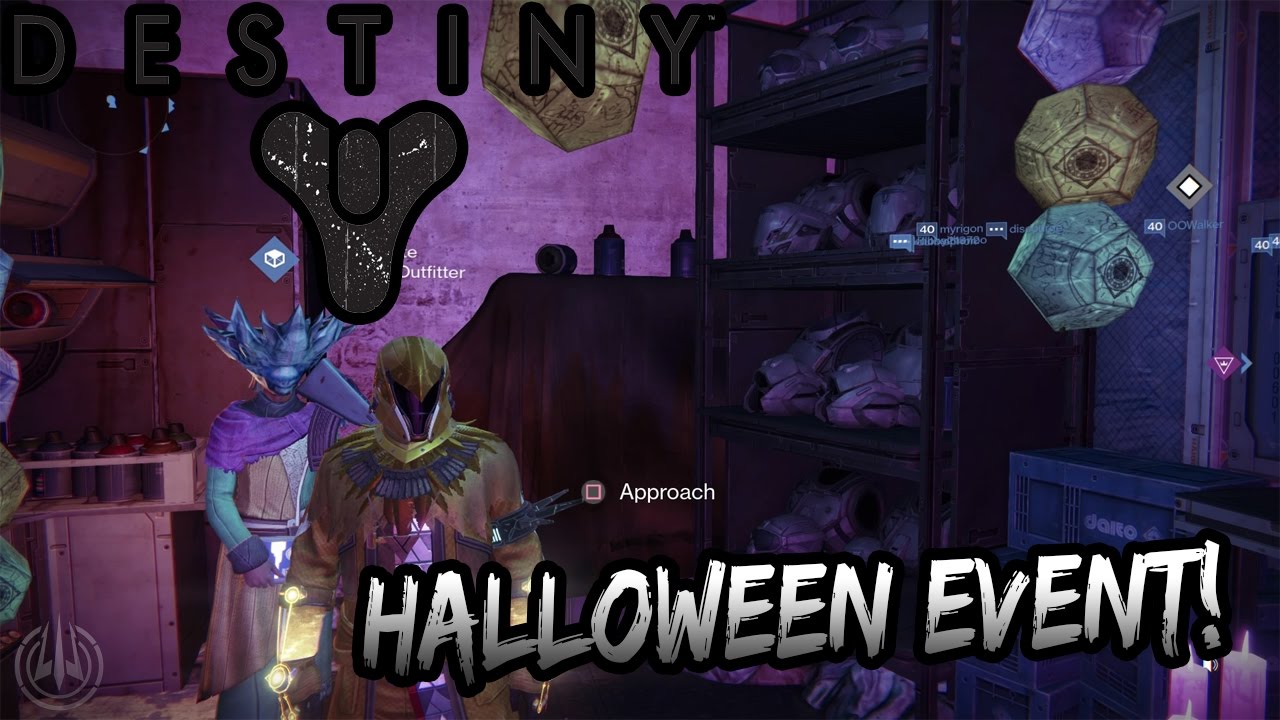 DESTINY HALLOWEEN EVENT!!! 2016 - YouTube