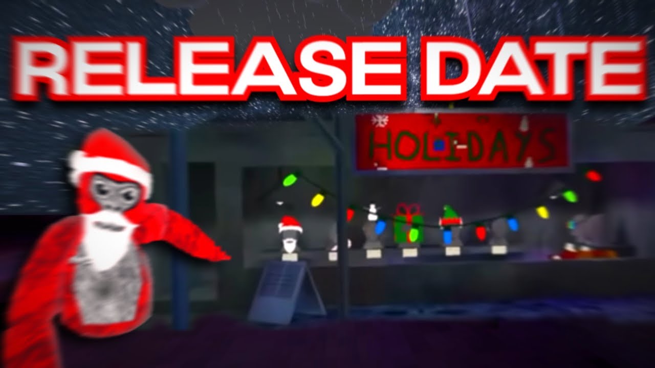 Gorilla Tag's NEW Christmas Update (RELEASE DATE+MORE) - YouTube
