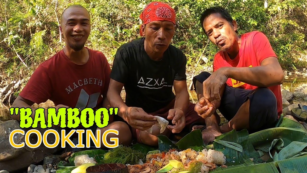 Bamboo Cooking in the Philippines - Traditional way of cooking in ...