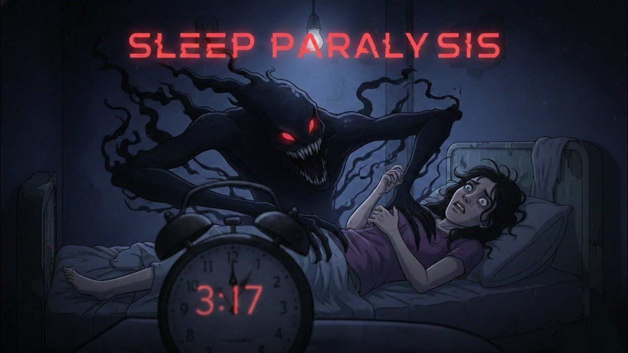 Sleep Paralysis - Horror TRUE story - YouTube