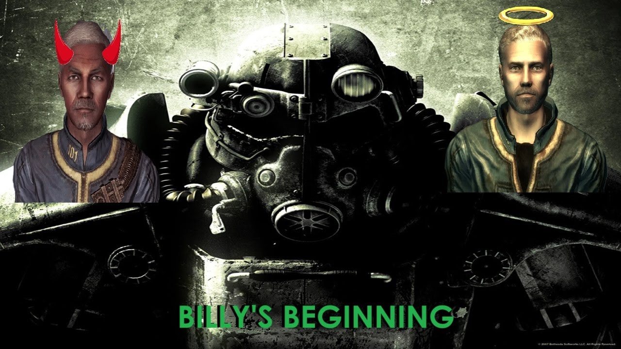 Fallout 3: Part 1 - BILLY'S BEGINNING! - YouTube