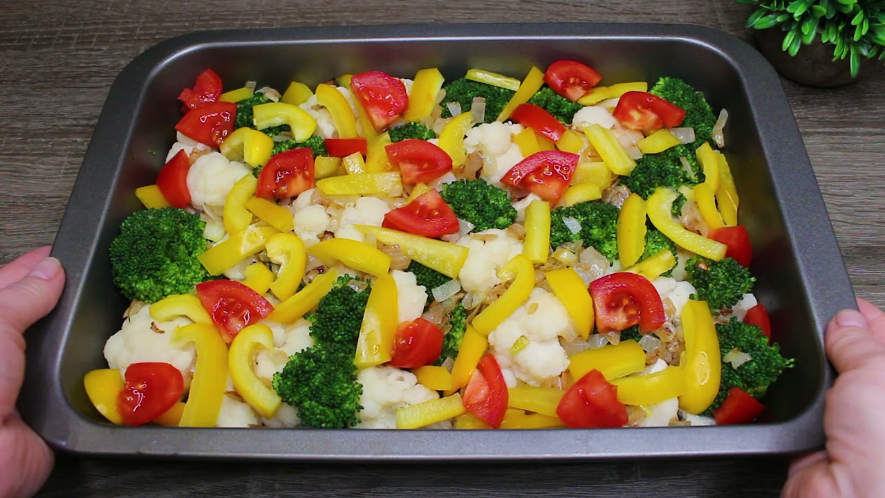 Leckeres und gesundes Essen! Ein schnelles Rezept für Gemüse,das ...