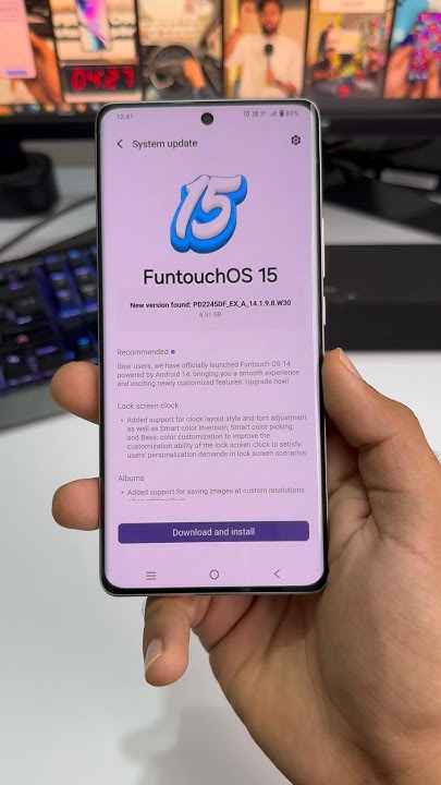 Vivo V27 5G FuntouchOS 15 Android 15 Update Features - YouTube