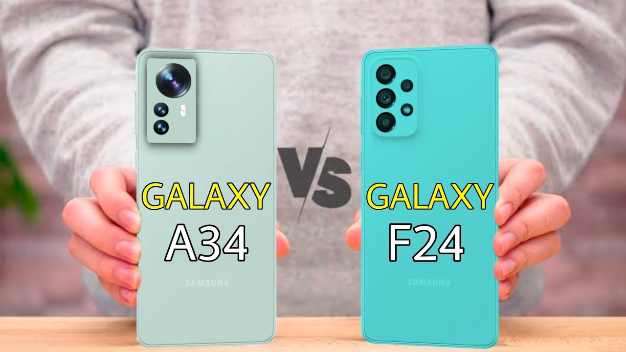 Samsung Galaxy A34 5G Vs Samsung Galaxy F24 5G - YouTube
