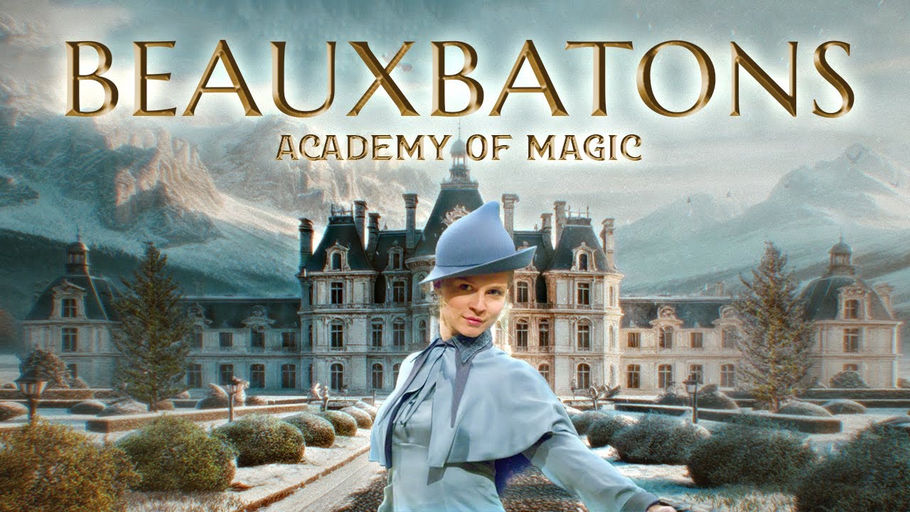 Beauxbatons Academy of Magic 🏰 Ambience & Music Harry Potter inspired ...