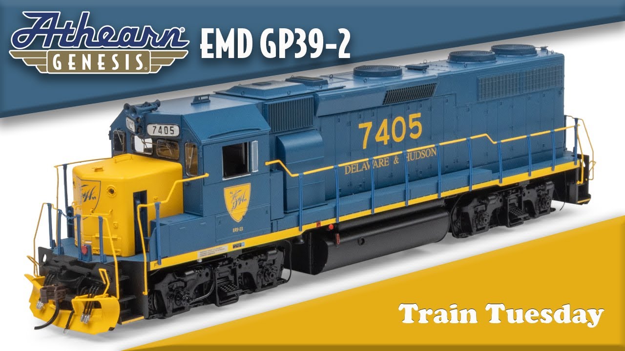 Train Tuesday 09/02/25: Athearn Genesis EMD GP39 2 Diesel Locomotive ...