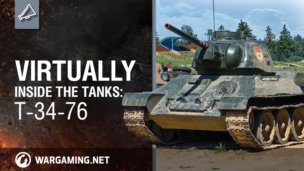 Virtually Inside the Tanks: Т-34-76 (360° Video) - YouTube