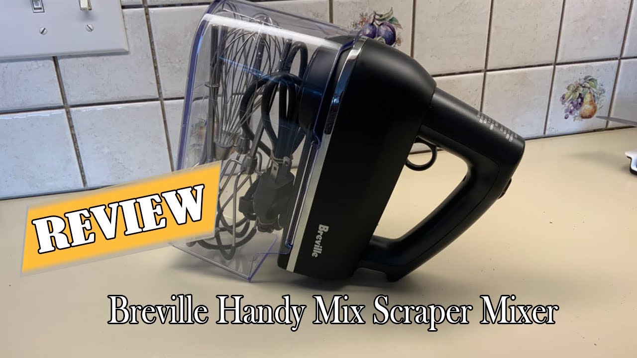 Breville Handy Mix Scraper Hand Mixer Review - Is It Worth It? - YouTube