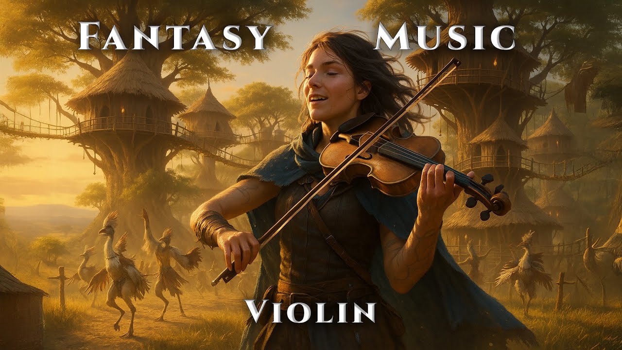 Taylin’s Run – Tribal Violin & Drum Music (Fantasy, DnD, RPG, Writing ...
