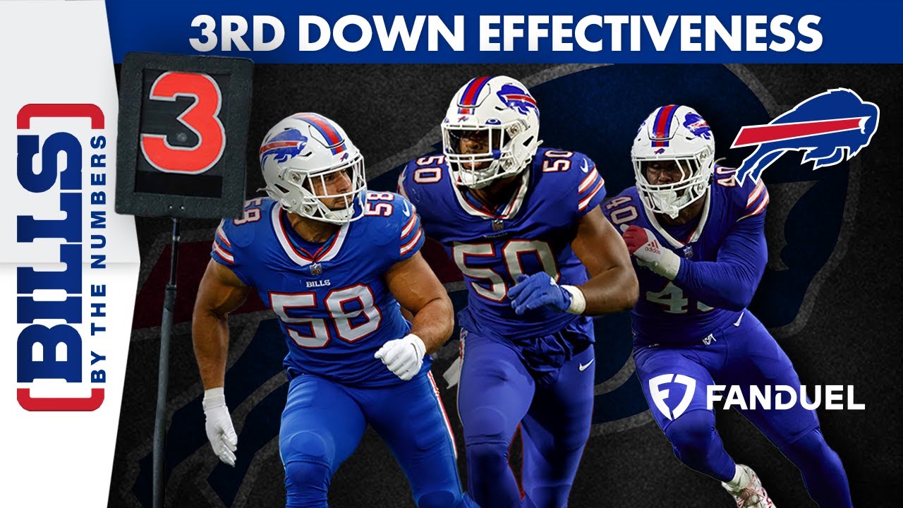 Bills By The Numbers Ep. 56: Inside The Numbers Of The Bills 3rd Down ...