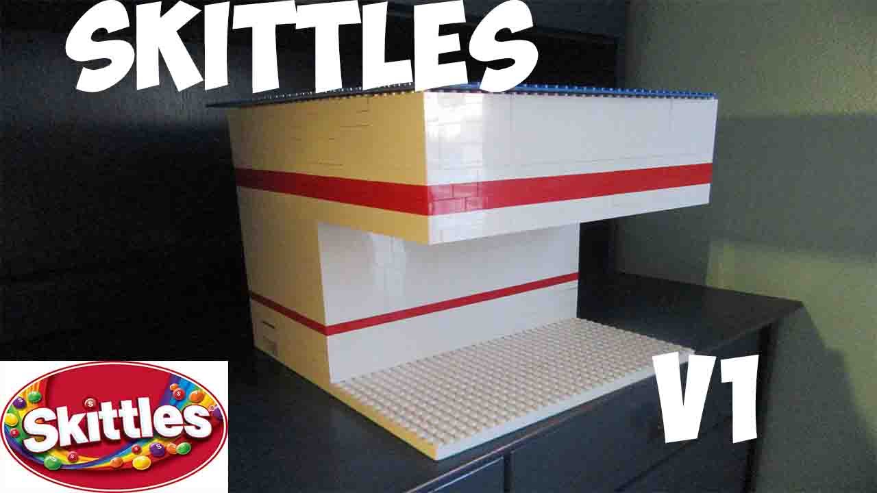 LEGO Skittles Machine V1 - YouTube