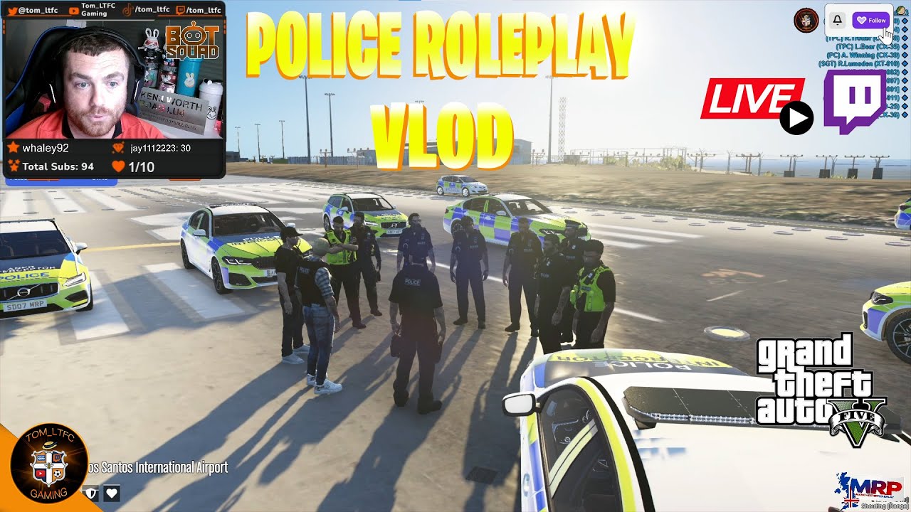 Chief of Police Roleplay | GTA V FiveM | Manchester RP 3.0 | Twitch VOD ...