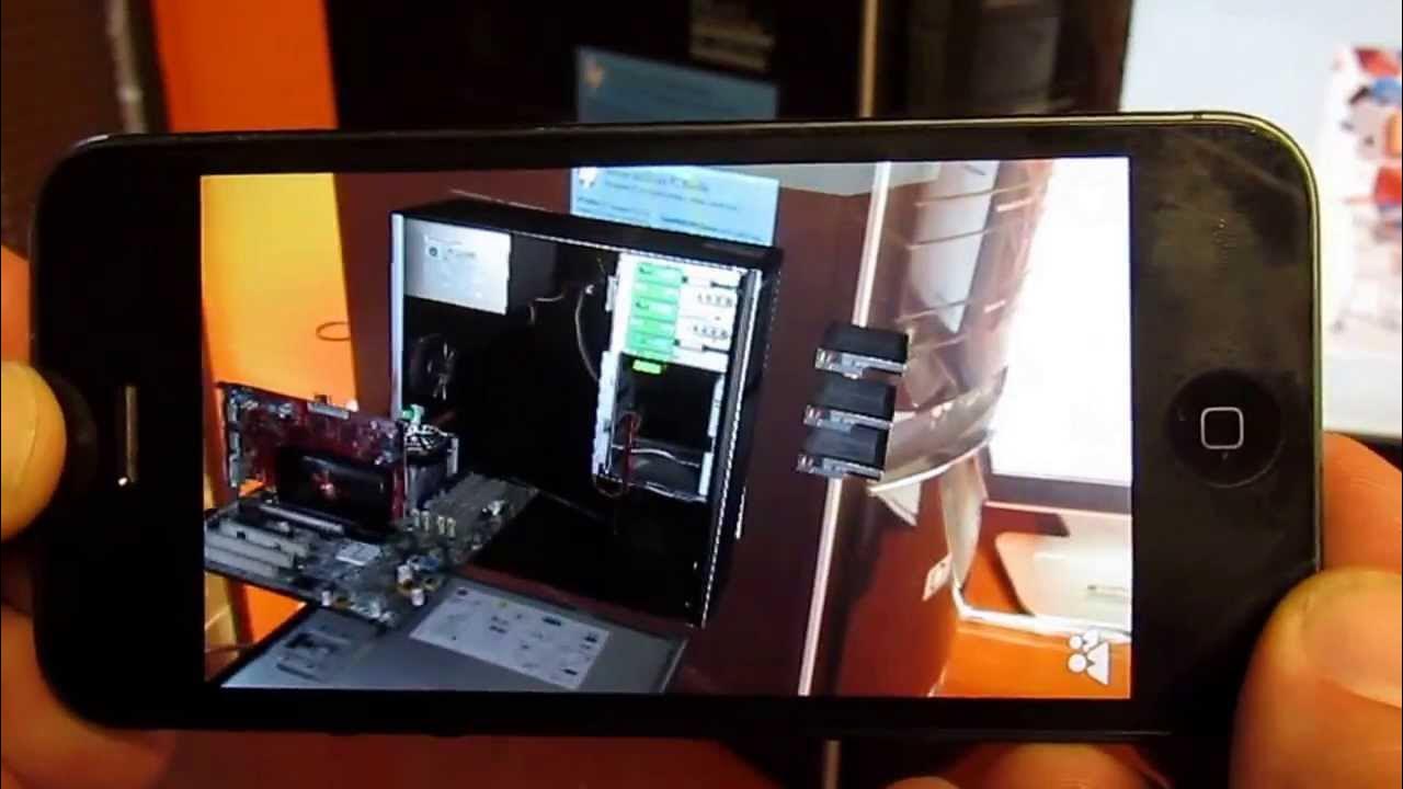 HP - Augmented Reality with 3d and motion - YouTube