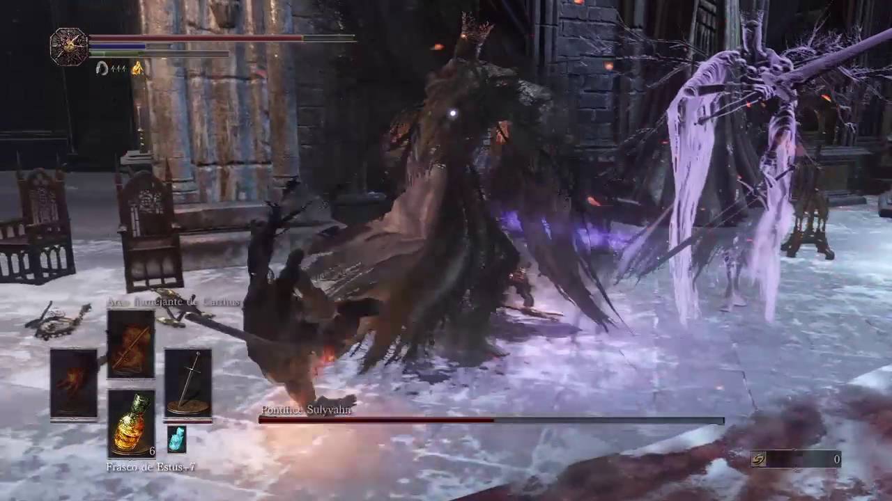 Dark Souls 3 - Pontífice Sulyvahn - YouTube