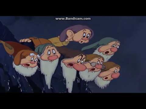 The Evil Queen's Death-Snow White and the Seven Dwarfs (1937)