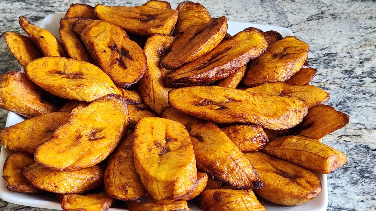 How to fry ripe plantains in a special way - YouTube