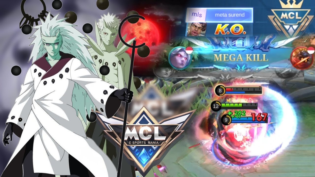 MADARA MODE RIKUDUO SENNIN MEMBANTAI DI MCL BERSAMA OBITO || MOBILE ...