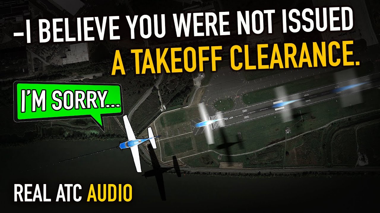 Pilot TOOK OFF Without Clearance at Philadelphia International. REAL ...