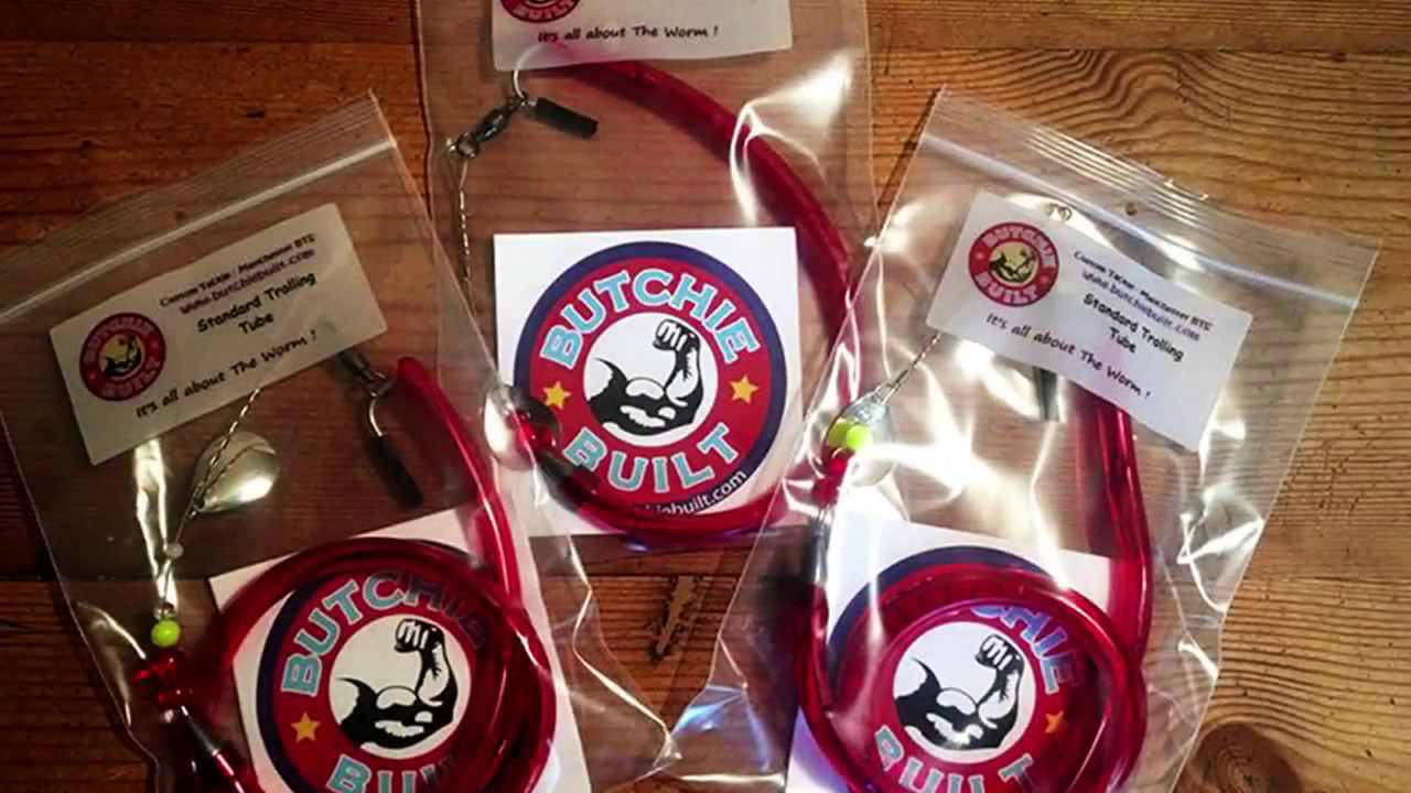 Slamming Stripers using Butchie Built Trolling Tubes!!!! Catching ...