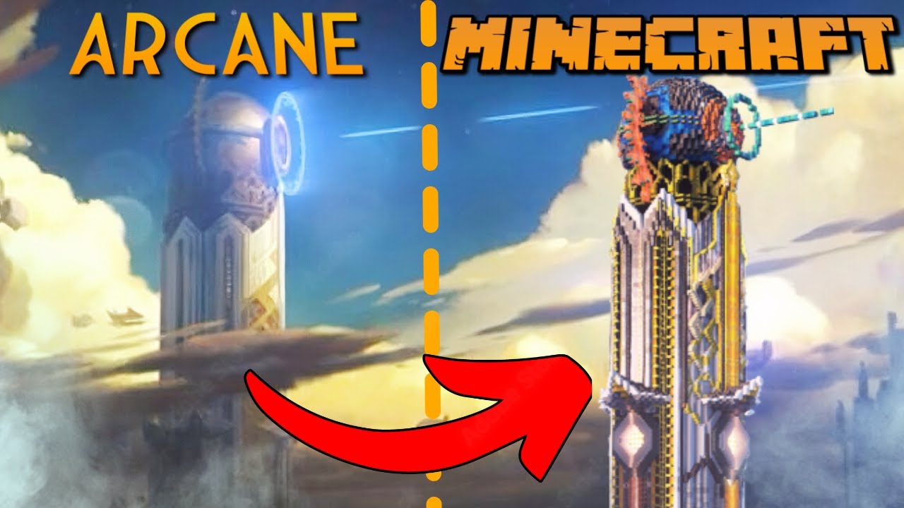 I recreated ARCANE in MINECRAFT | HexGate 30+ hrs | Episode 1| Minecraft 1.21 JAVA - YouTube