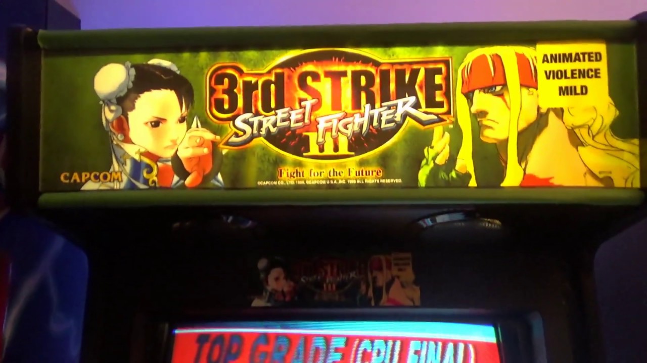 Street Fighter 3rd Strike Arcade Cabinet!!! Just Another Sneak Peek ...