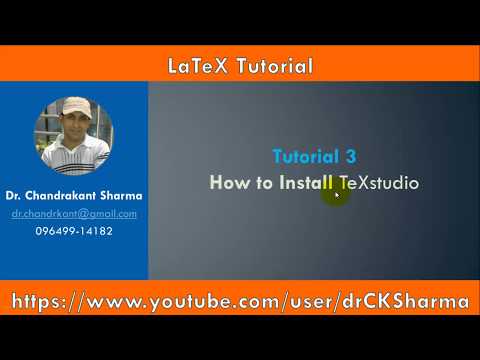 Install Texstudio on Windows - YouTube