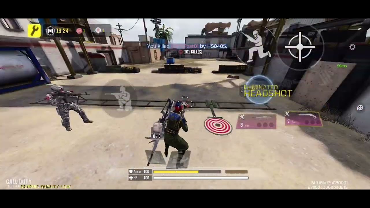 Tutorial on how to flick shot shotgun in CODM | Battle Royale - YouTube