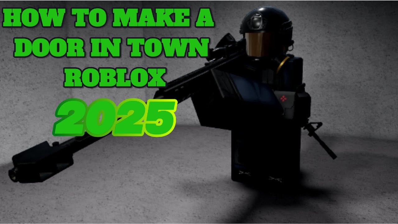 How to make a door in Hapless Studio's Town | 2025 Town tutorial ...