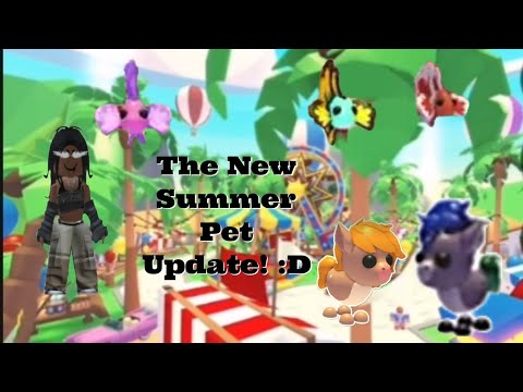 The New Summer Pet Update! New Pets Revealed! New Mini game! All Info ...