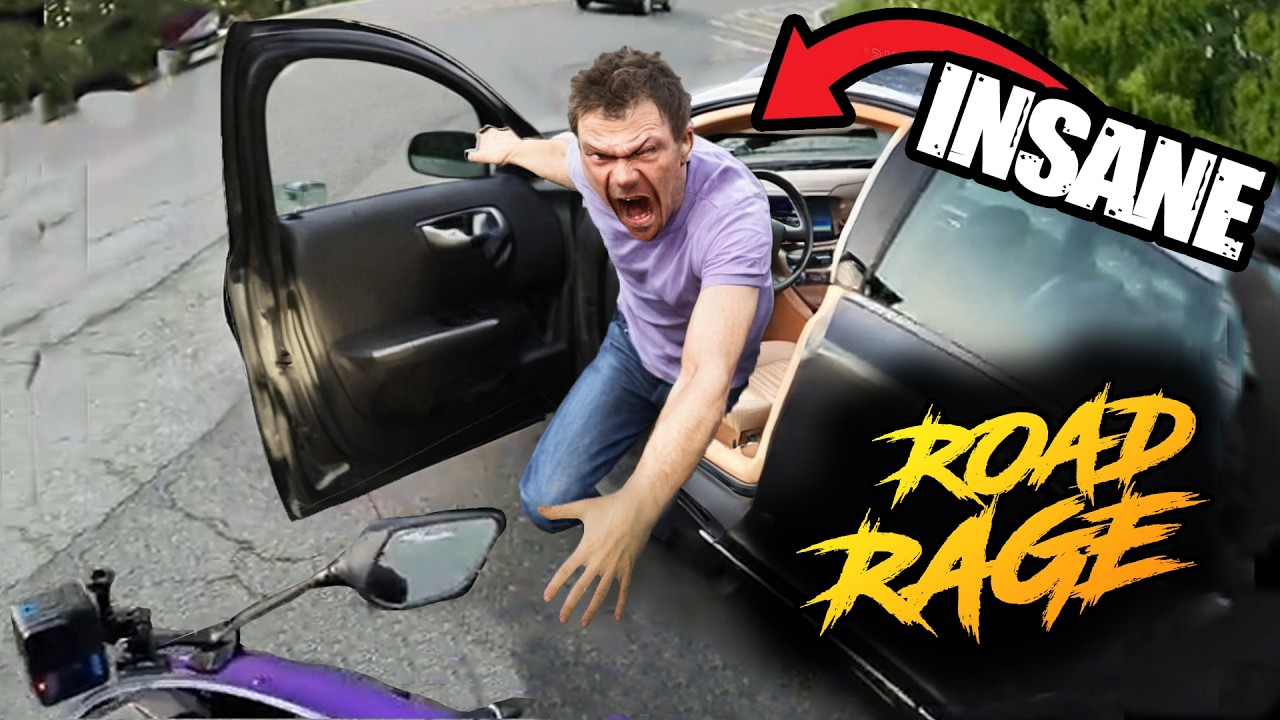 WHEN BIKERS FIGHT BACK | Crazy Motorcycle Moments Ep. #179 - YouTube